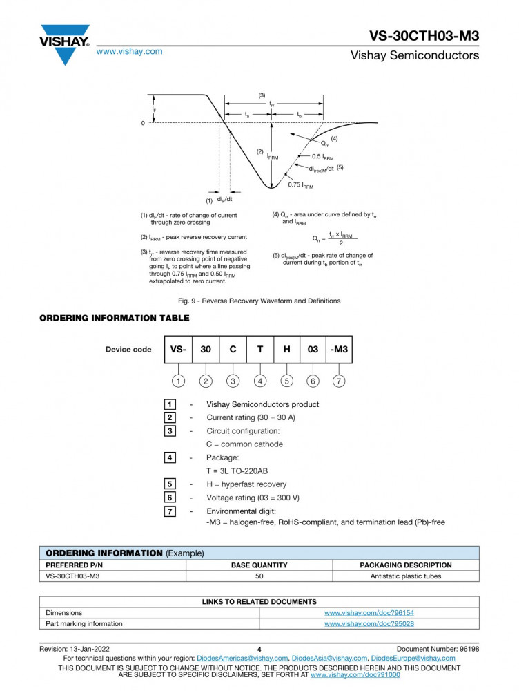 VS-30CTH03-M3 datasheet page 4