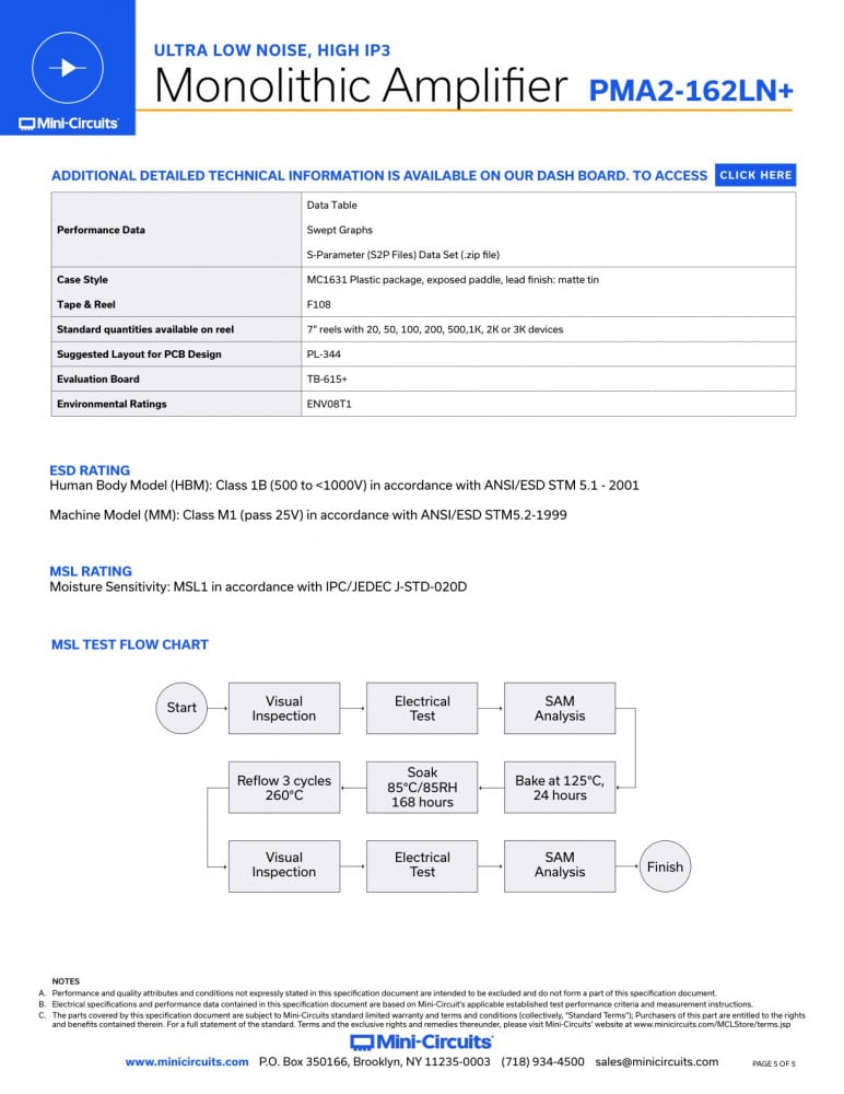 PMA2-162LN+ datasheet page 5
