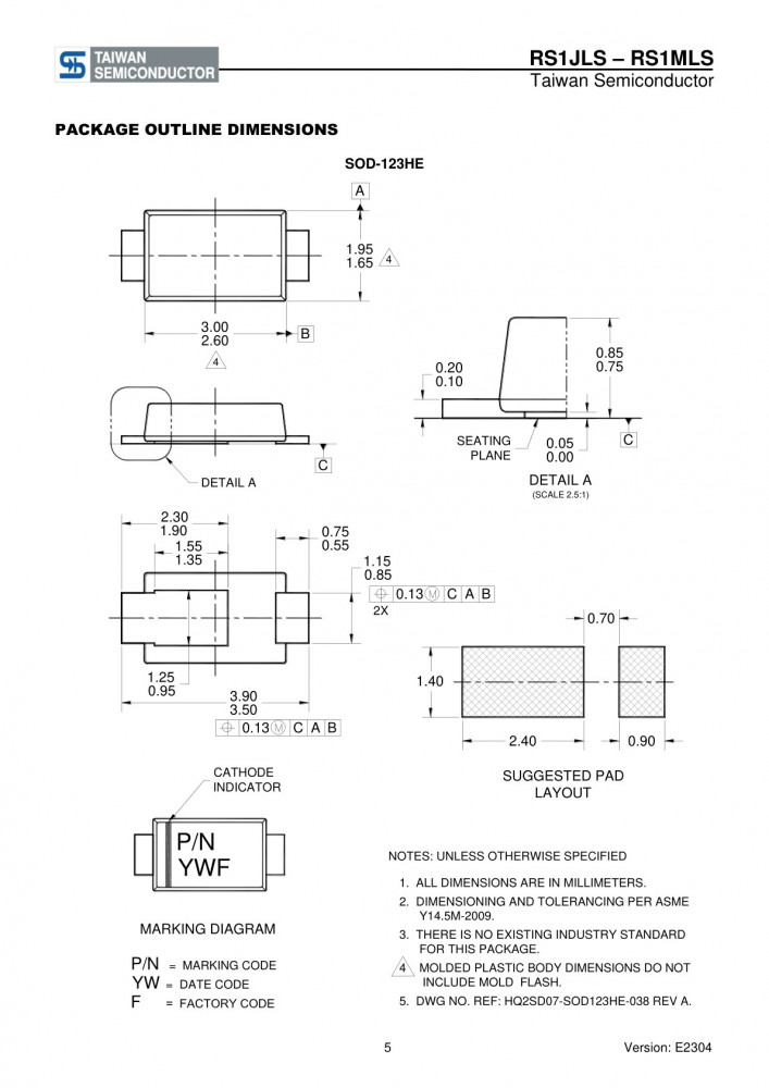 RS1MLS datasheet page 5