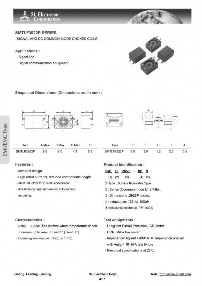 3L COILS catalogue page 2