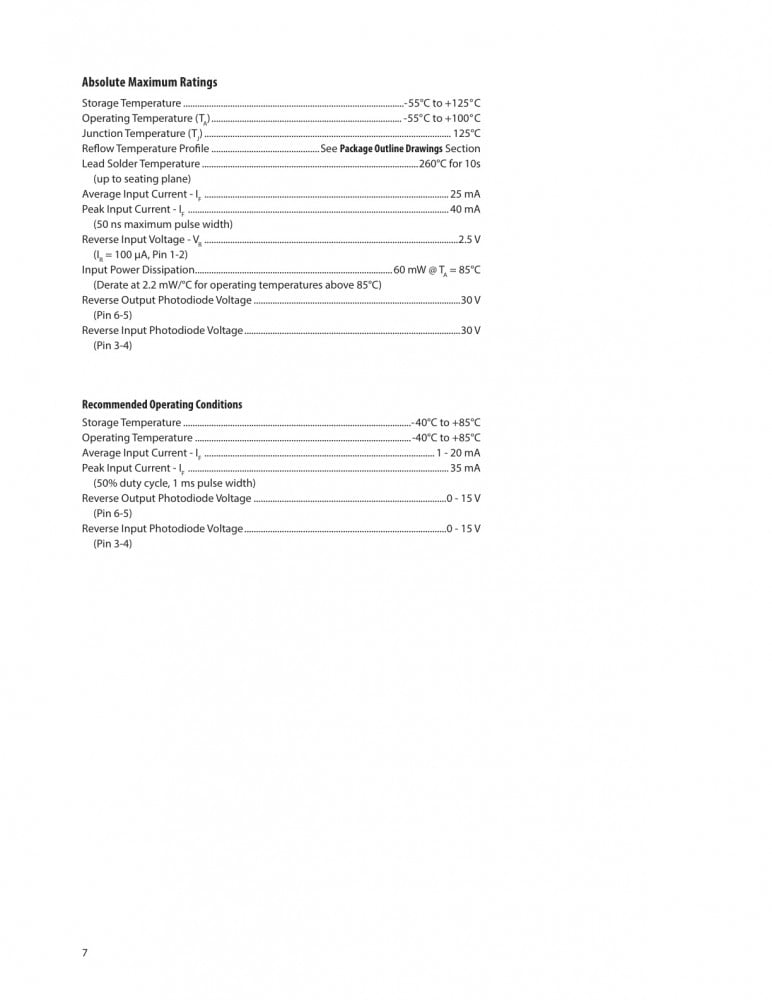 HCNR200-300E datasheet page 7