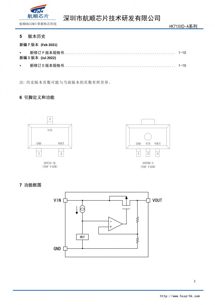 HK7130D-A datasheet page 2