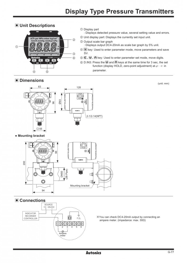 PTF30 technical document page 3