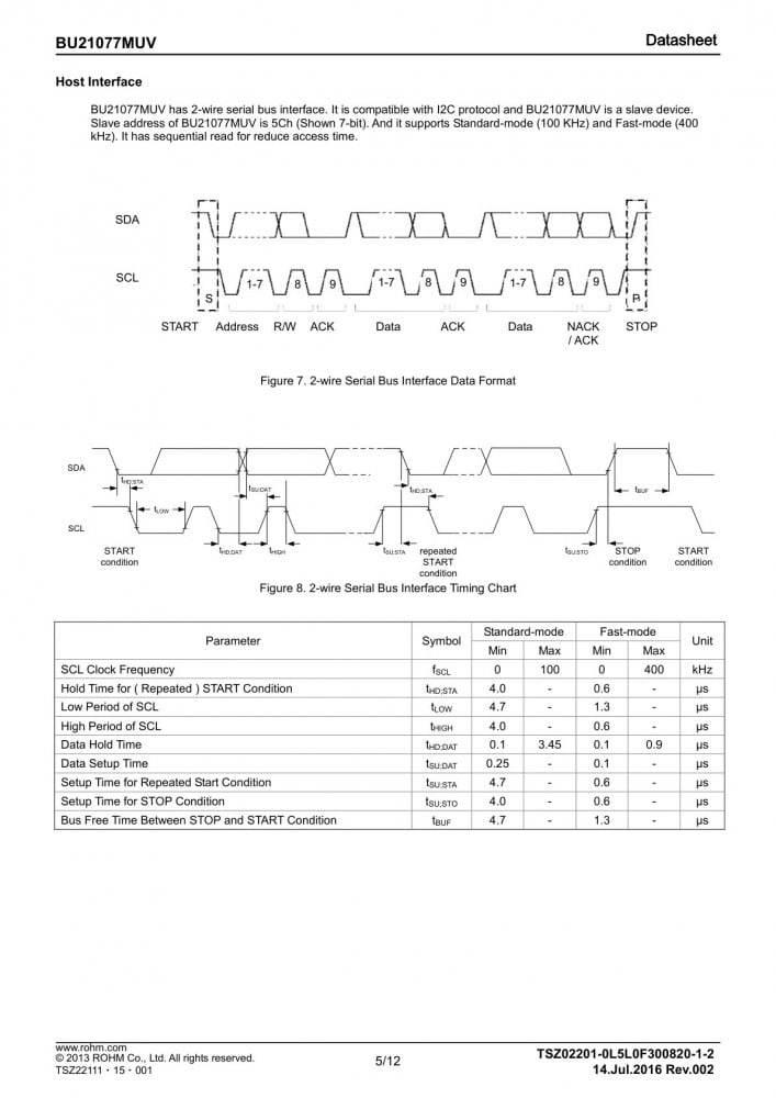 BU21077MUV-E2 datasheet page 5