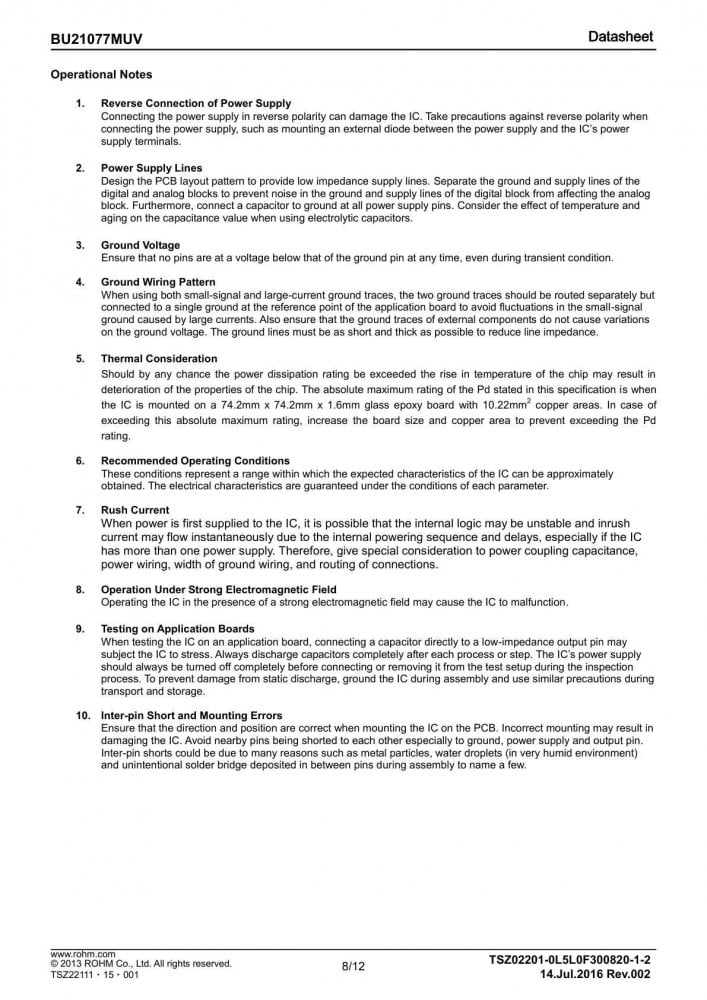 BU21077MUV-E2 datasheet page 8
