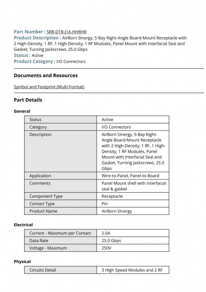 Technical document image 1 for SRR-D1R-J1A-HHRHR