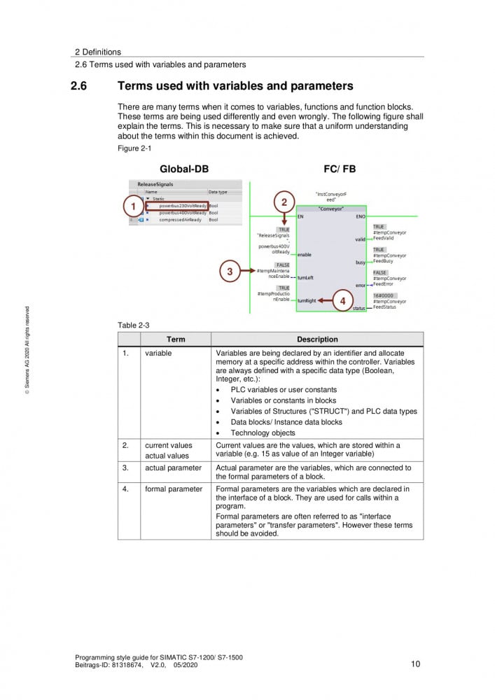 Siemens document page 10