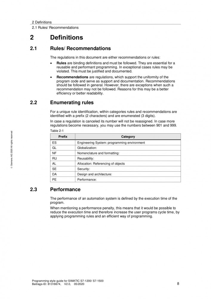 Siemens document page 8