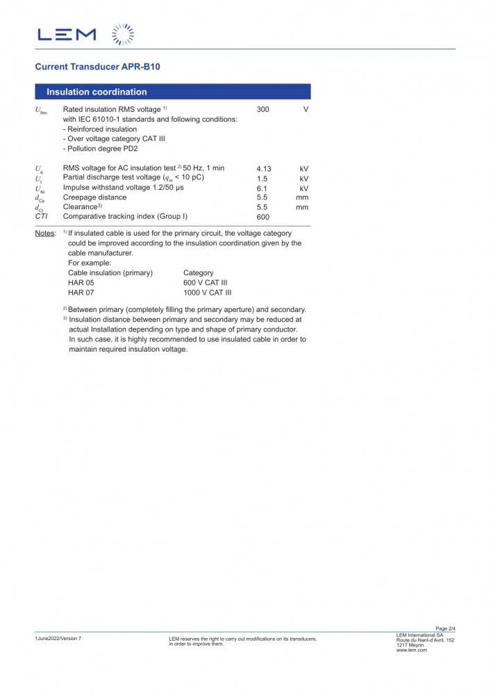 APR-B10 technical document page 2