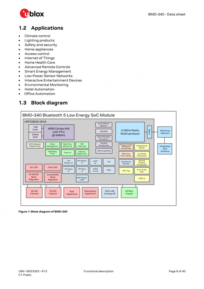 BMD-340 datasheet page 6