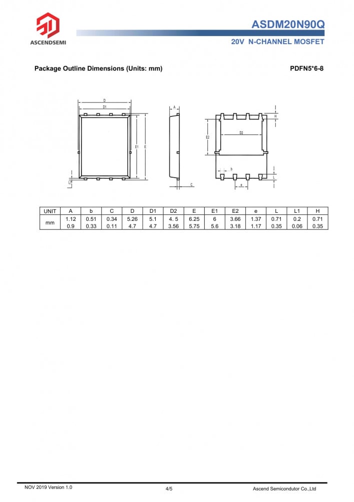 ASDM20N90Q-R datasheet page 4