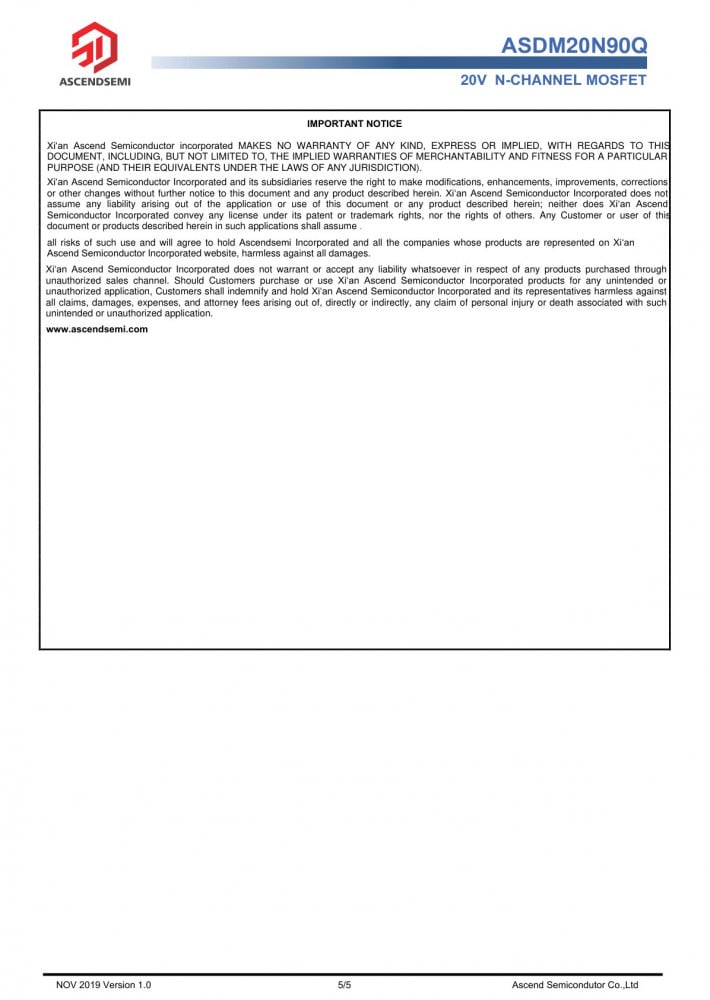ASDM20N90Q-R datasheet page 5