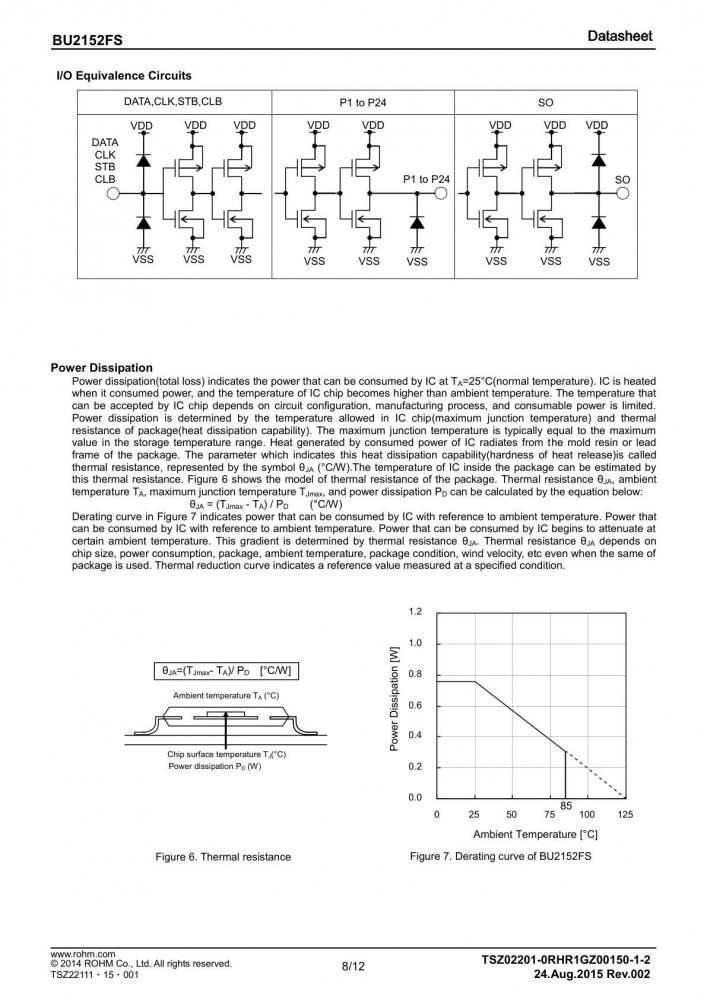 BU2152FS-E2 datasheet page 8