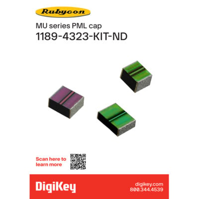 Rubycon 25MU684MA23216 Thin Film Capacitor