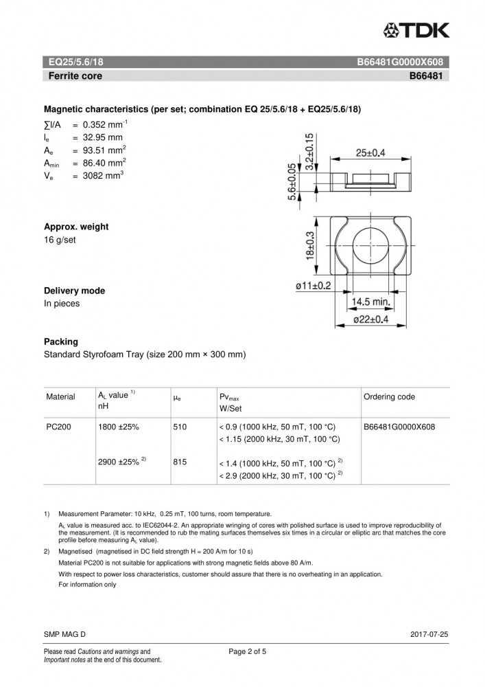 B66481G0000X608 technical document page 2