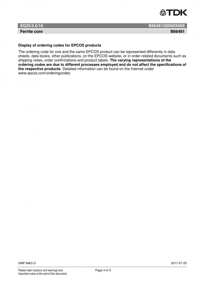 B66481G0000X608 technical document page 4