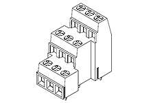 5.08mm Pitch Beau Eurostyle Low Profile, Fixed Block, Modular, 12 Circuits