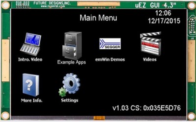 µEZGUI-4088-43WQN-BA (Production Module) for sale