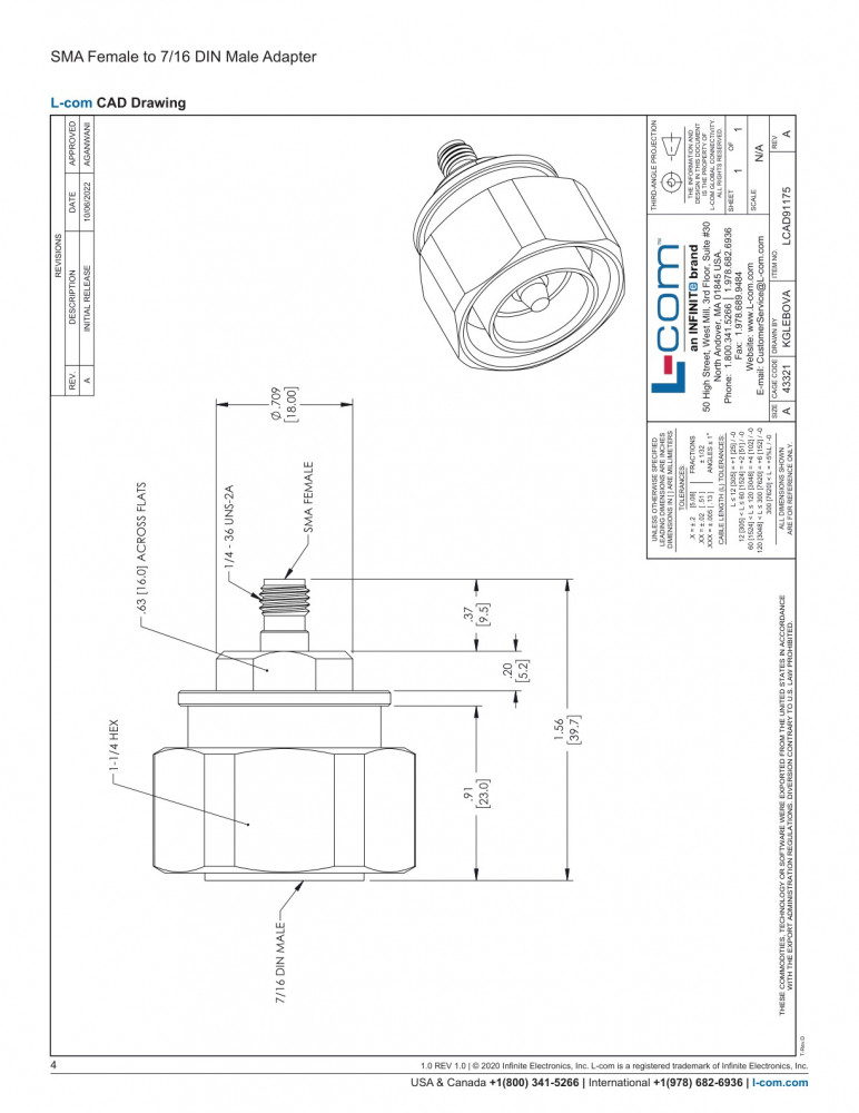 LCAD91175 datasheet page 4