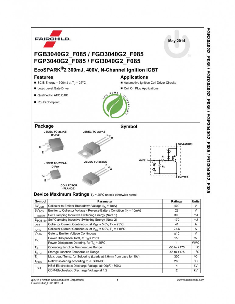FGI3040G2-F085C datasheet page 1