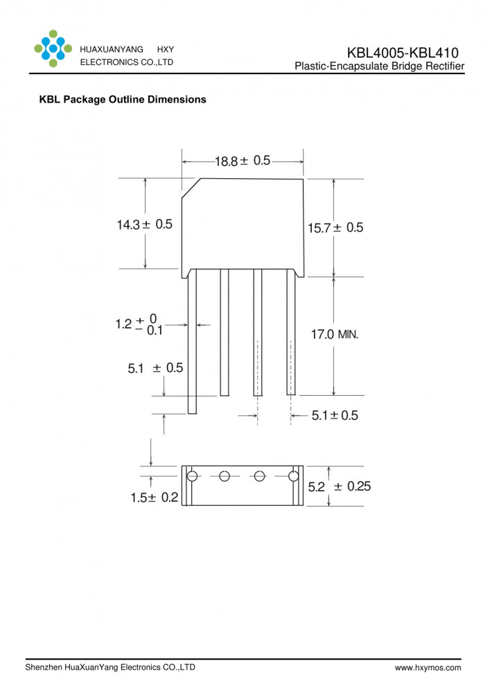 KBL406 datasheet page 3