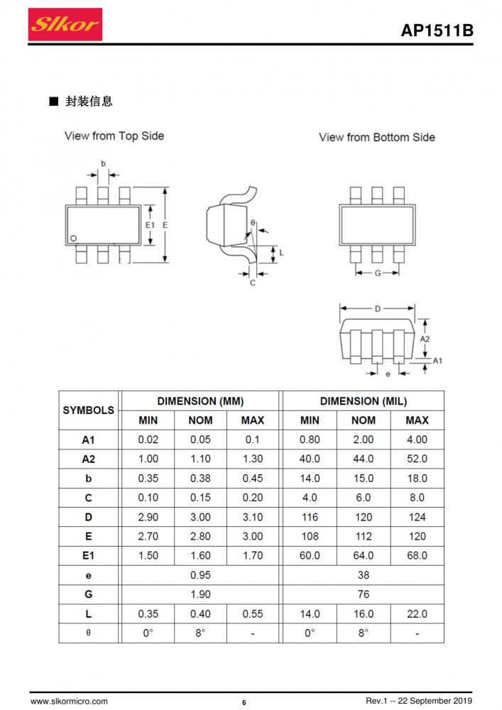 AP1511B datasheet page 6