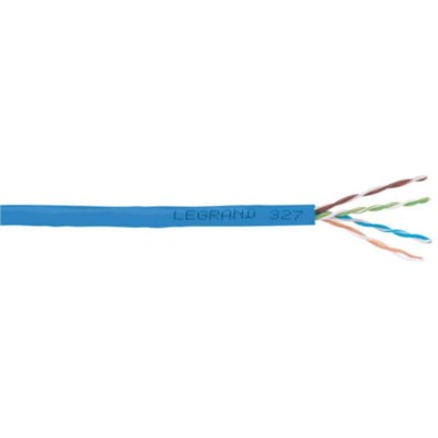 Cable category 6 F/UTP 4 pairs PVC Euroclass Eca 500 meters blue for sale