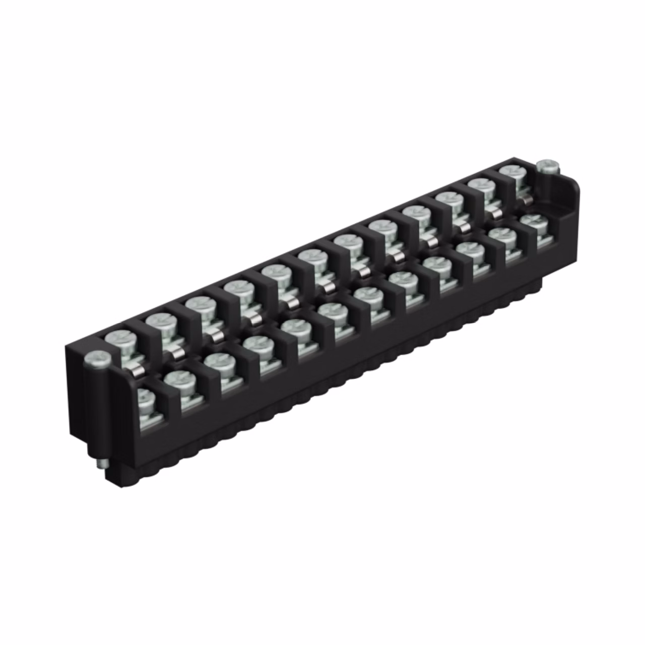 5.08mm Pitch Beau EuroMate Pluggable Terminal Block, Dual Level, 90° Wire Entry, with Retention Screws, 24 Circuits for sale