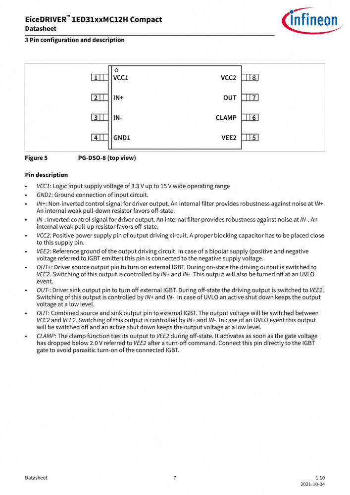 Infineon 1ED3122MC12HXUMA1 datasheet page 7