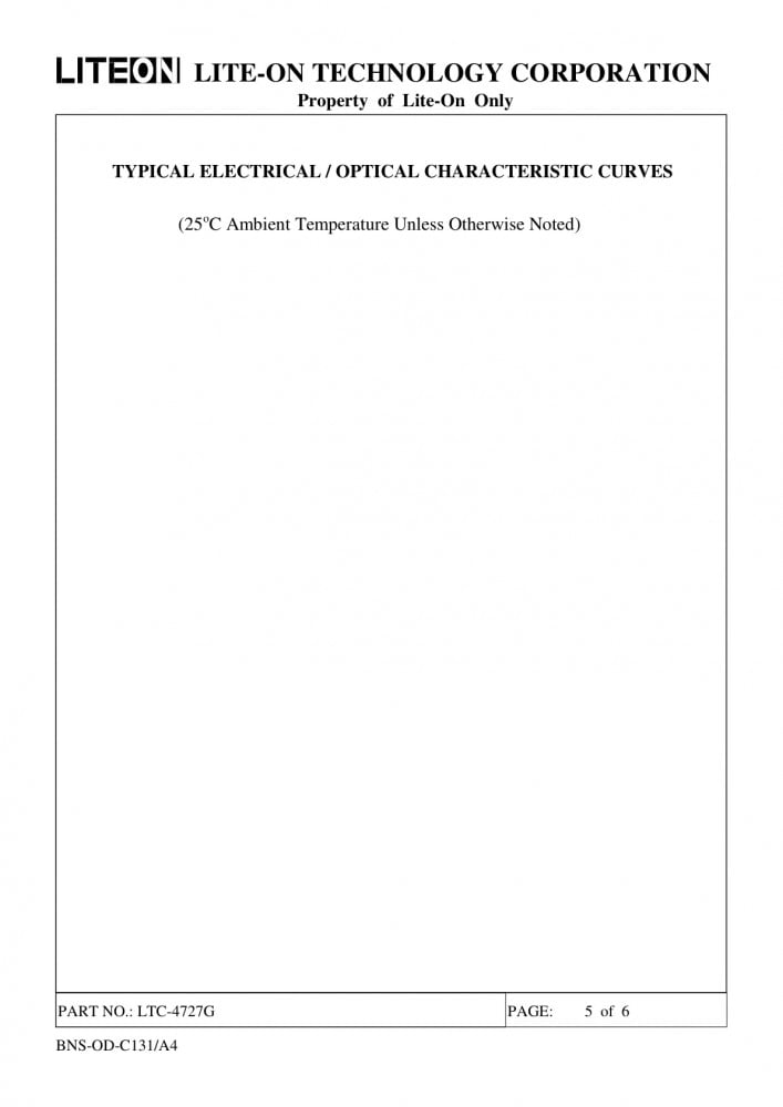 LTC-4727G datasheet page 6