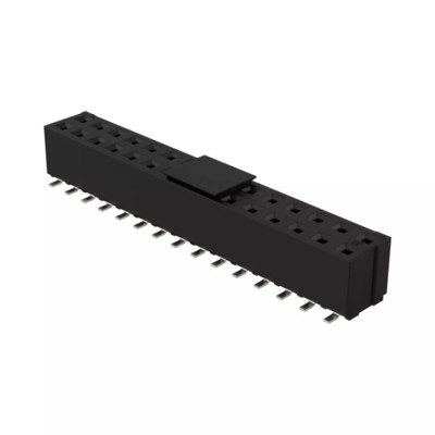 Milli-Grid Vertical Receptacle, 2.00mm Pitch, Dual Row, Surface Mount, Top/Bottom Entry, with Cap, Tube, 0.38µm Gold (Au) Plating, 30 Circuits, Lead-Free for sale