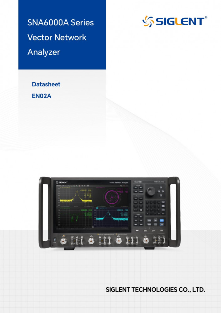 SNA6000A datasheet page 1