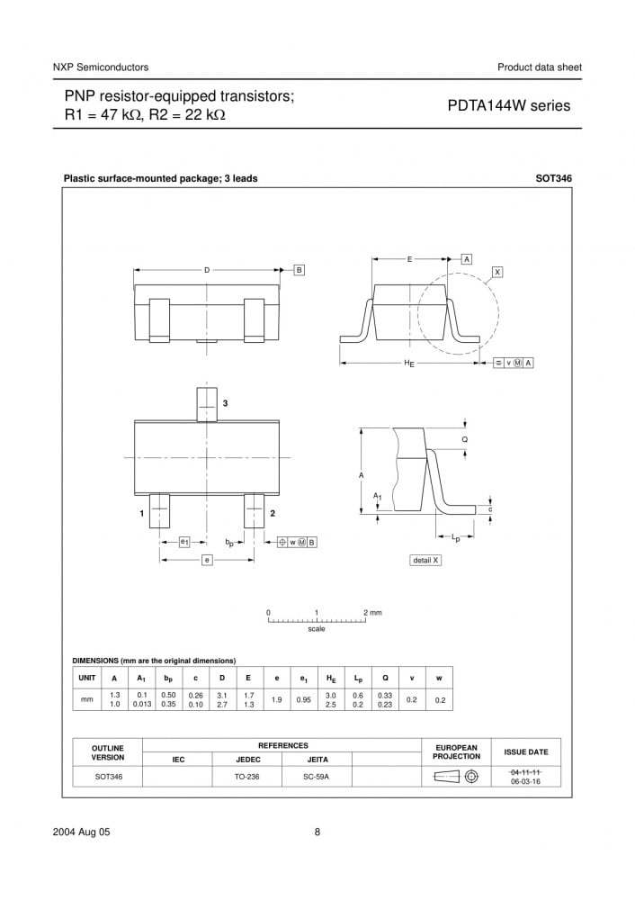 PDTA144W datasheet page 9