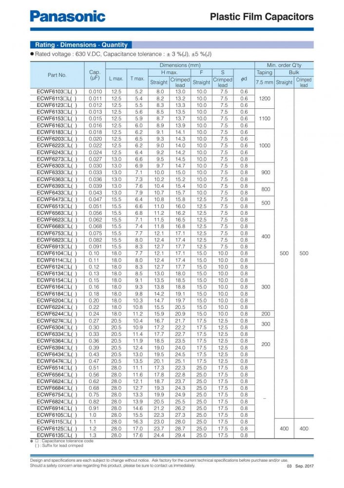 ECWF(L) series technical document page 4