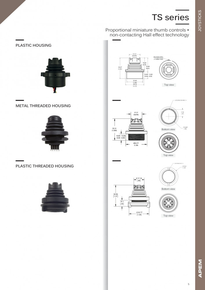 APEM TS series datasheet page 5