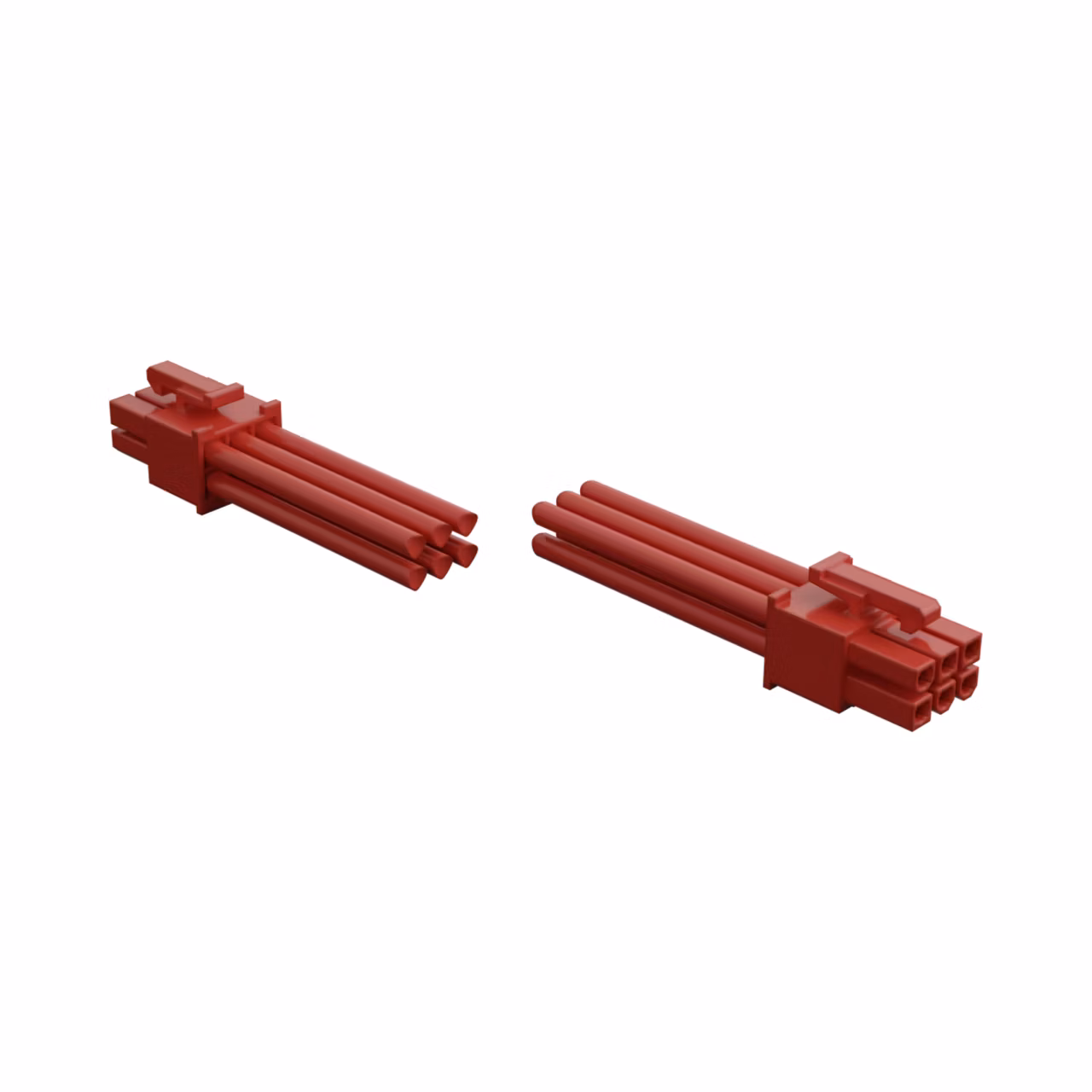 Mini-Fit Versa Color-to-Mini-Fit Versa Color Off-the-Shelf (OTS) Cable Assembly, 4.20mm Pitch, Dual Row, 150.00mm Length, 6 Circuits, Red for sale