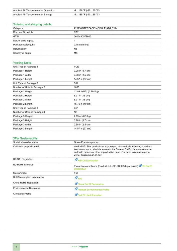 SSL1D03JD technical document page 2
