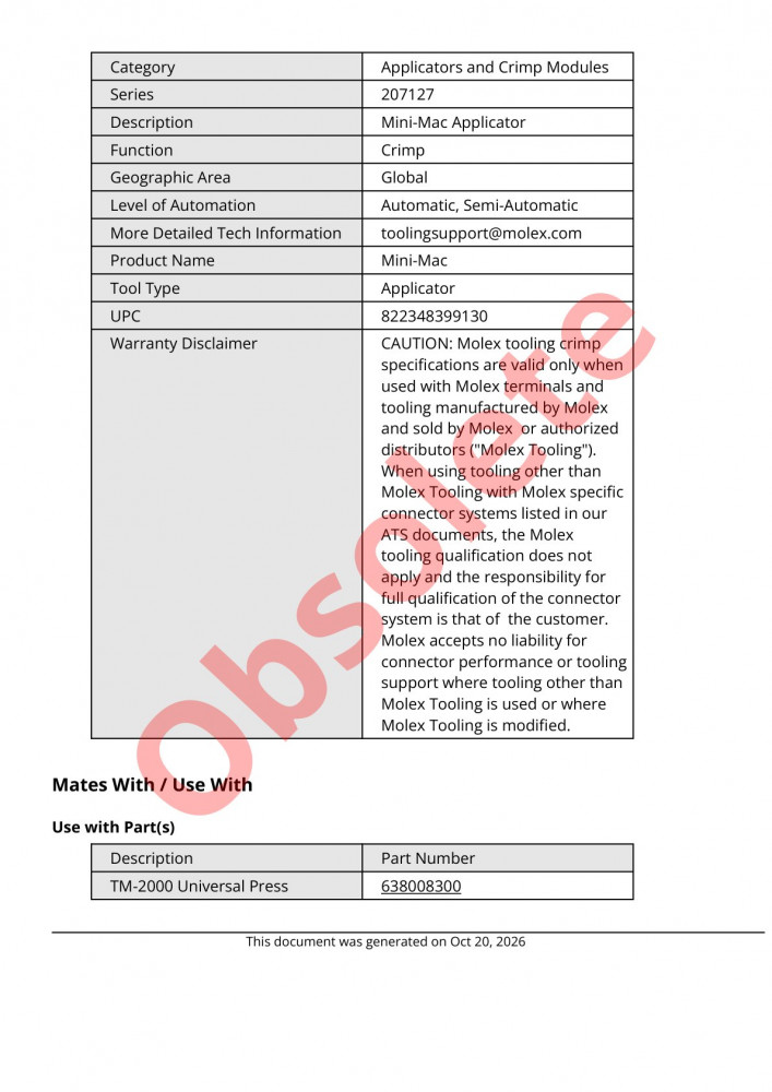 Product document preview, page 2