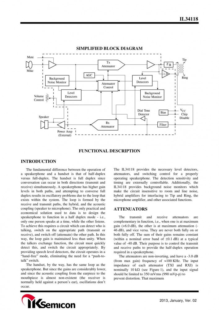 IL34118DWT datasheet page 2