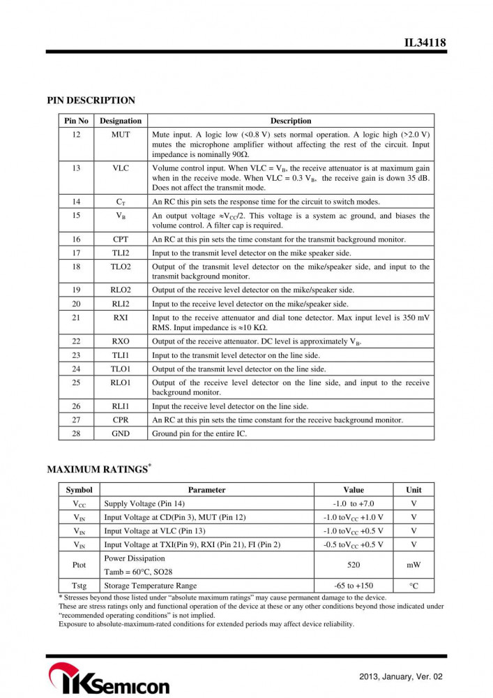 IL34118DWT datasheet page 8