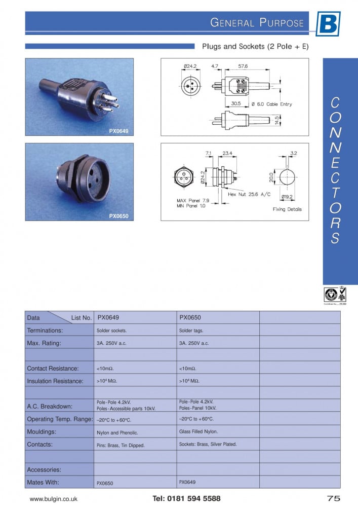 Bulgin catalogue page 4