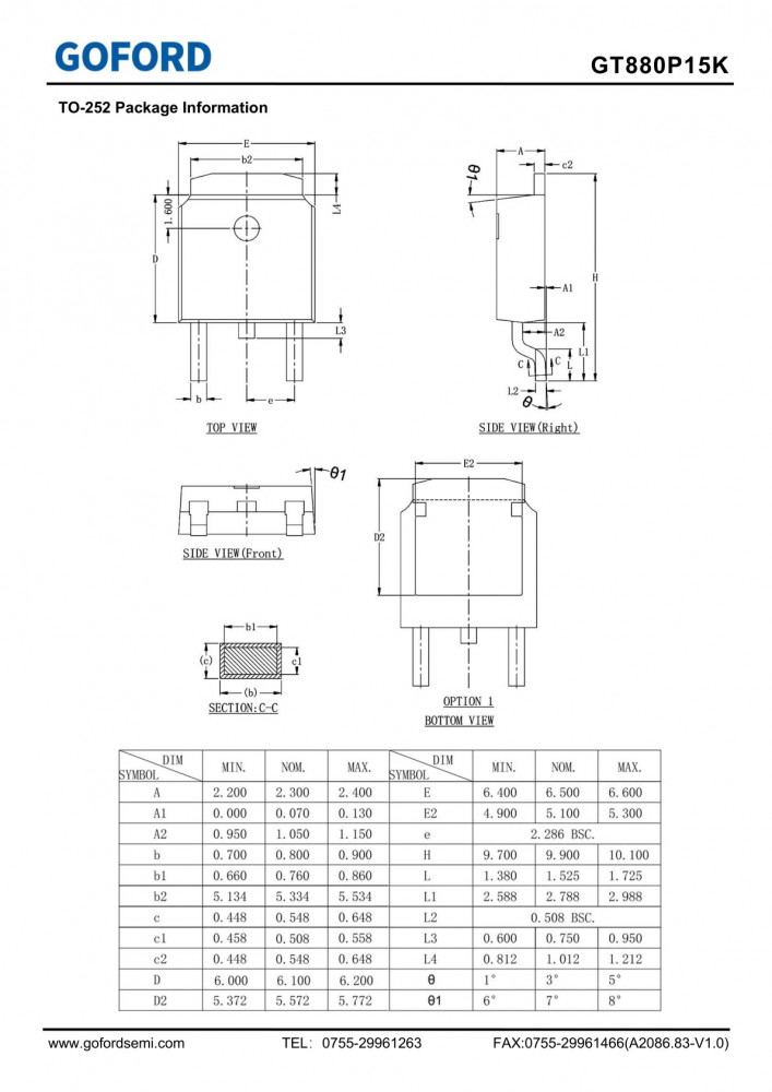 GT880P15K datasheet page 6