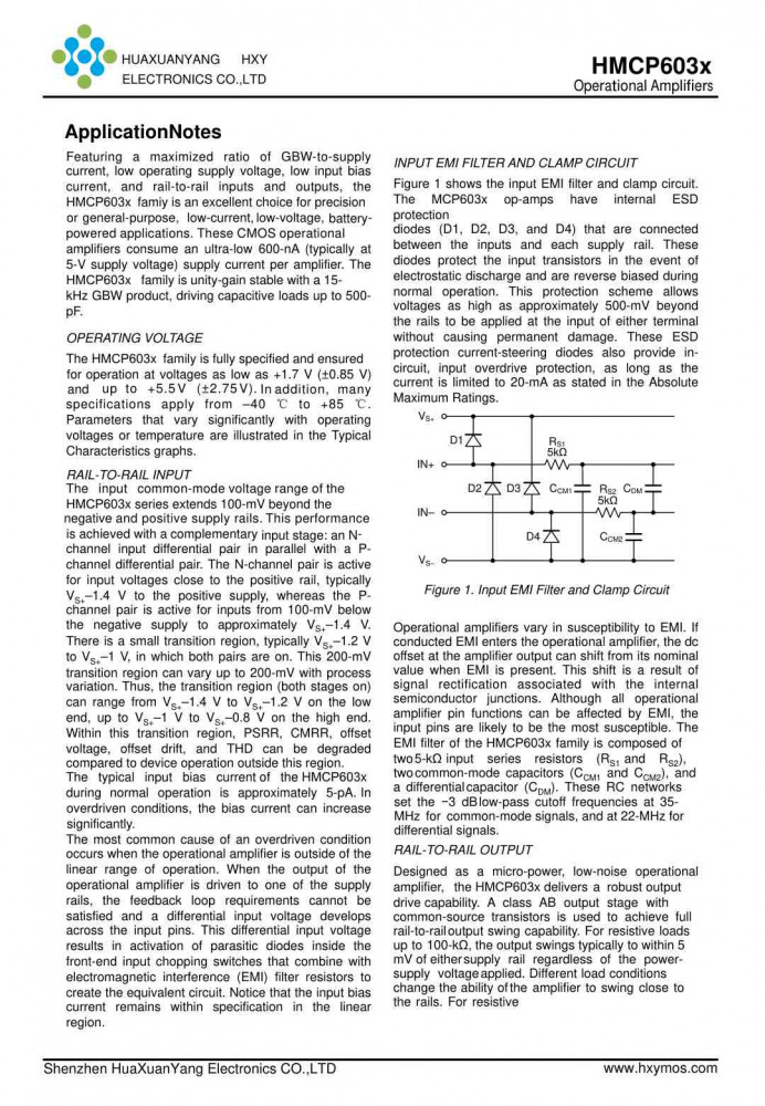 HMCP603x datasheet page 8