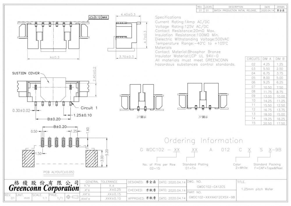 GWDC102-0201A012C2SF-9B technical document preview