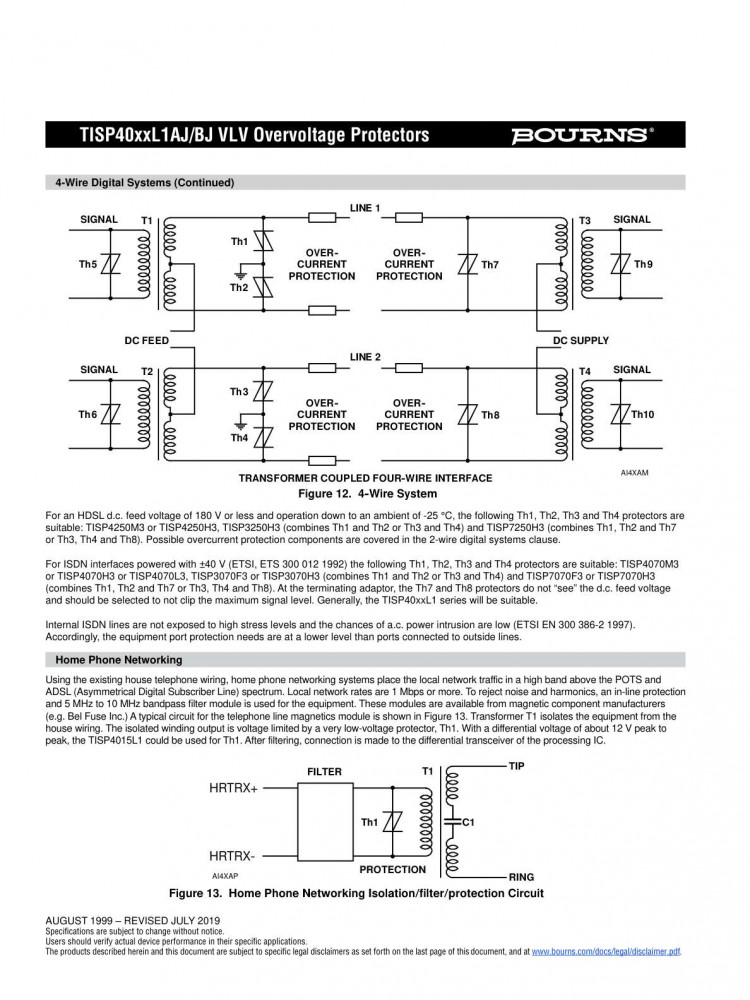 TISP40xxL1AJ/BJ datasheet page 10