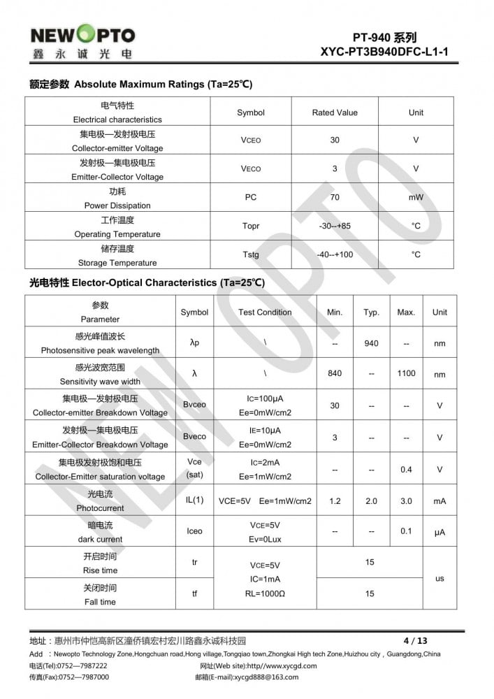XYC-PT3B940DFC-L1-1 approval document page 4