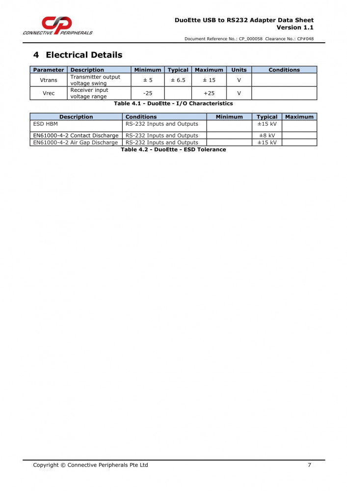 Technical document page 7