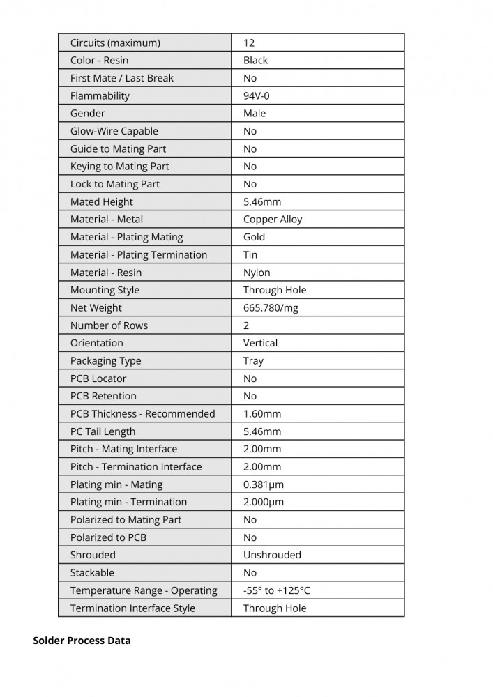 MOLEX 877610008 product document preview 3