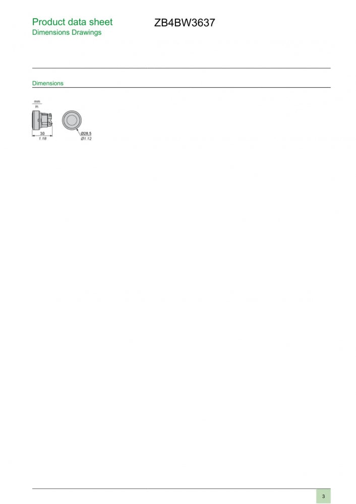 ZB4BW3637 technical document page 3
