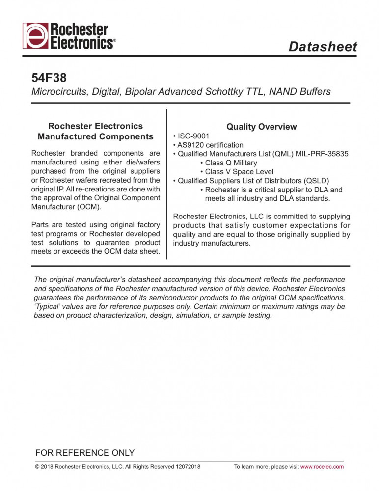 54F38 technical document page 1
